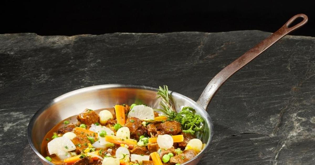 Estofat de poltre a la jardinera