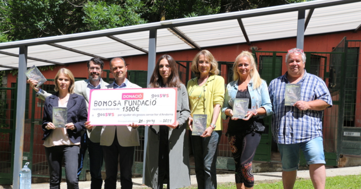 Bomosa Fundació entrega 1.300 euros a GosSOS