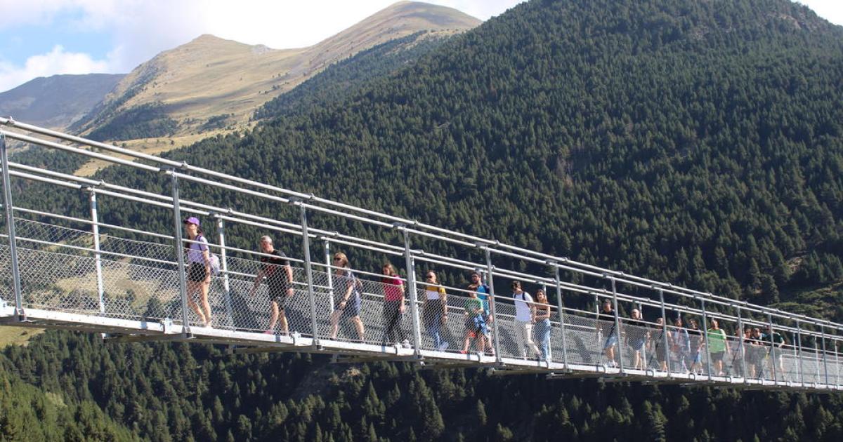 El pont tibetà registra 80.036 visites des del juny