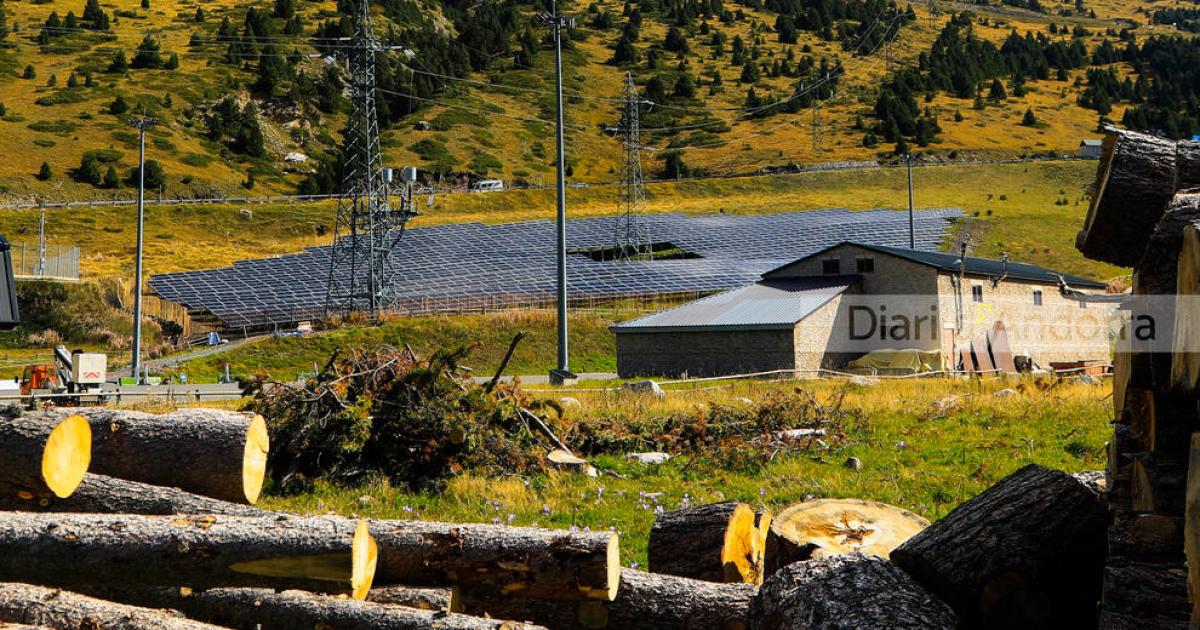 El parc solar de Grau Roig ja funciona al 100% de la capacitat