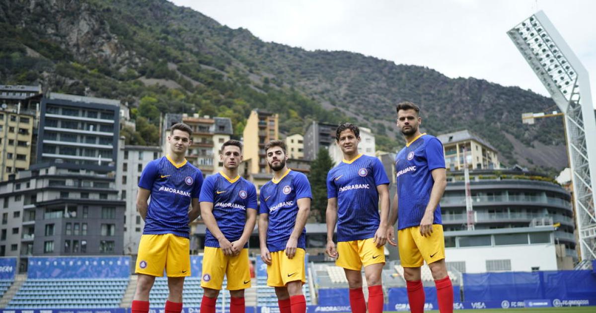 L'FC Andorra estrenarà nova samarreta