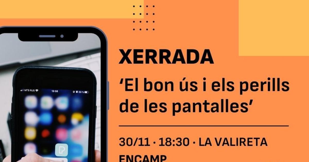 'El bon ús i els perills de les pantalles'