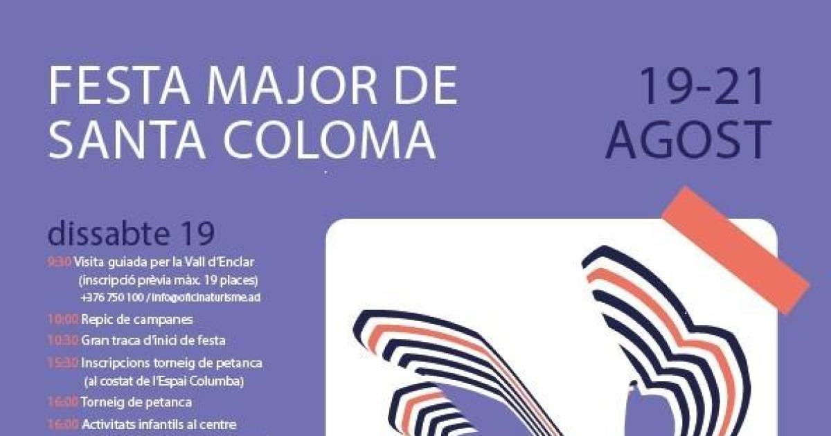 Concerts, arrossada i sardanes a la festa major de Santa Coloma