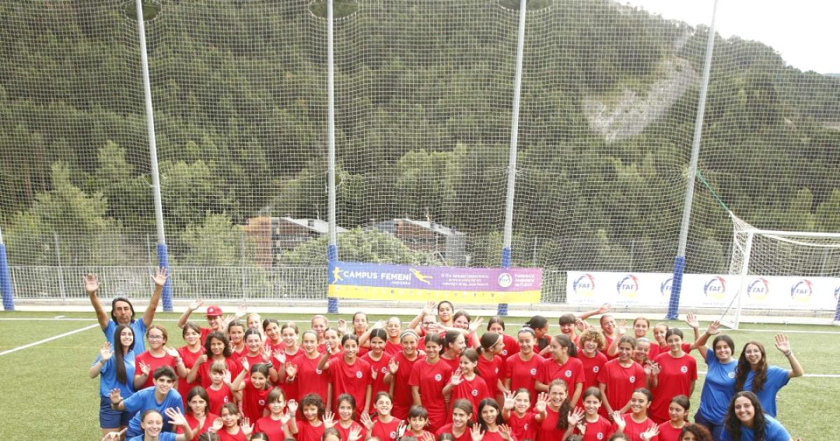 La FAF tanca el desè Campus Femení