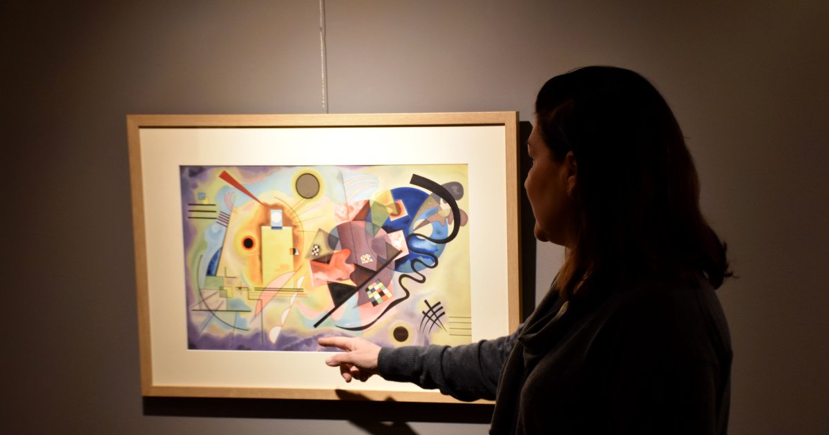 El CAEE inaugura una exposició sobre l'artista rus Vassili Kandinsky