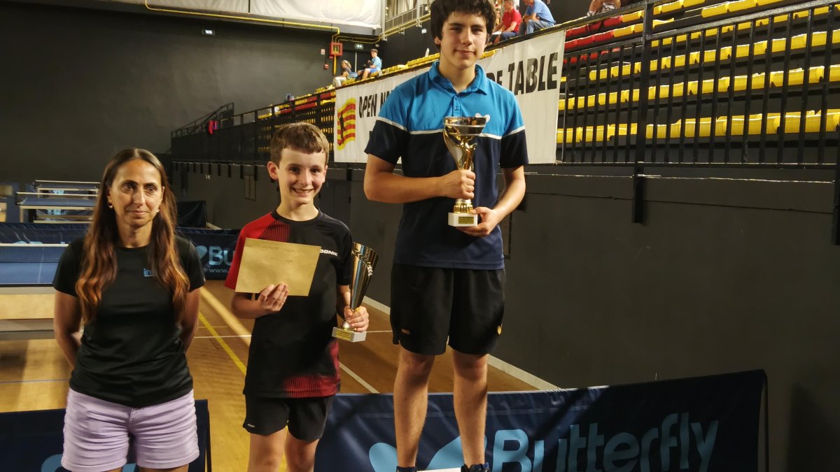 La Federació Andorrana de Tennis Taula va completar una bona actuació ...