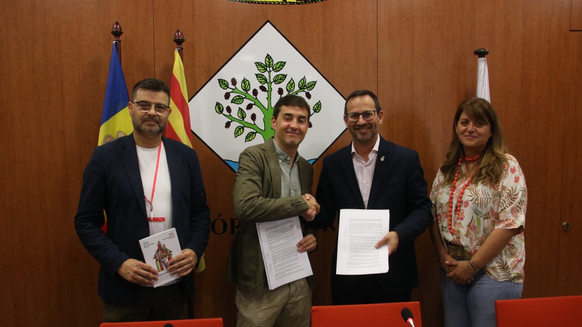 Acord entre Cultura d'Andorra i la Fira Litterarum per impulsar la ...