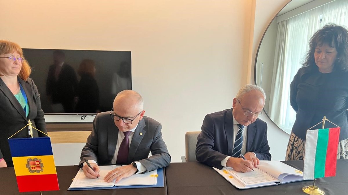 Andorra i Bulgària signen un conveni per evitar la doble imposició