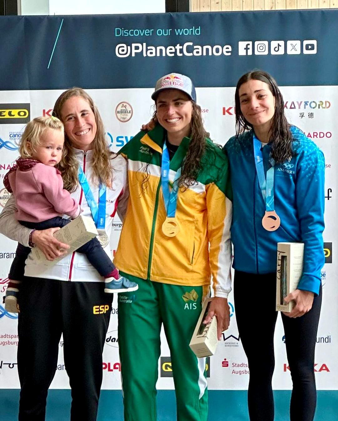 Bronze de Doria a la Copa del món d'Augsburg