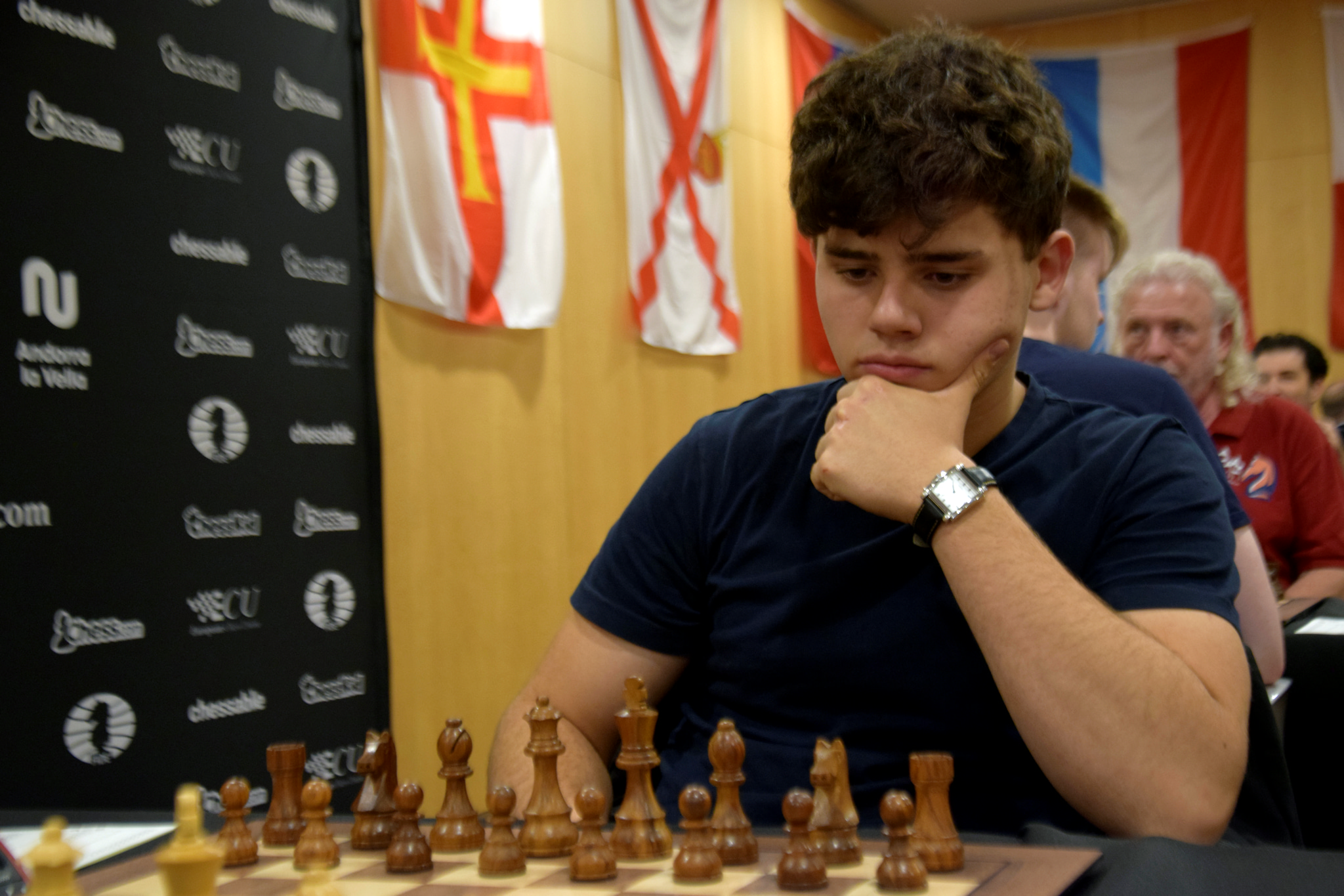 Serni Ribera, líder en solitari a l’Europeu