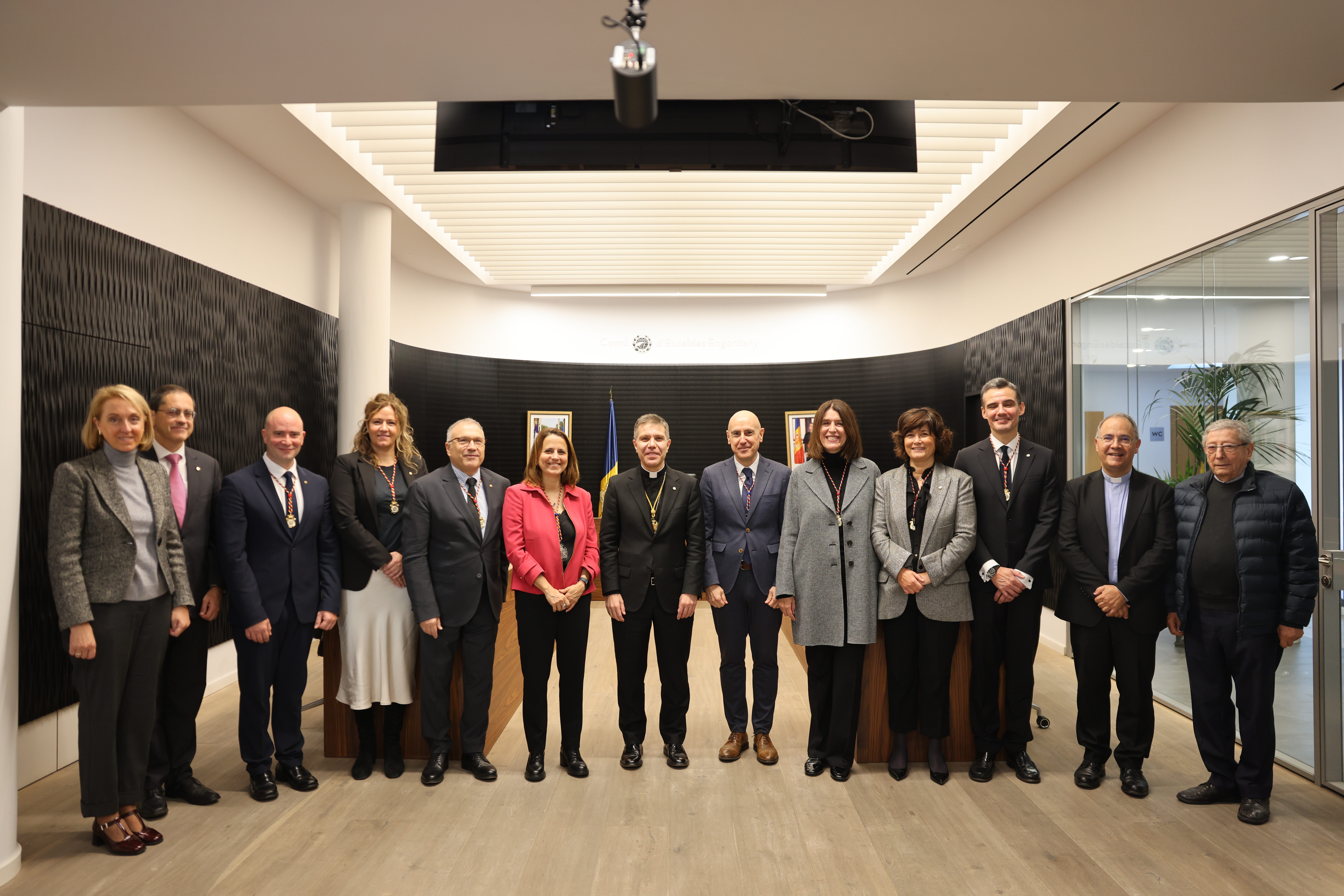 Primera visita de Serrano Pentinat a Escaldes