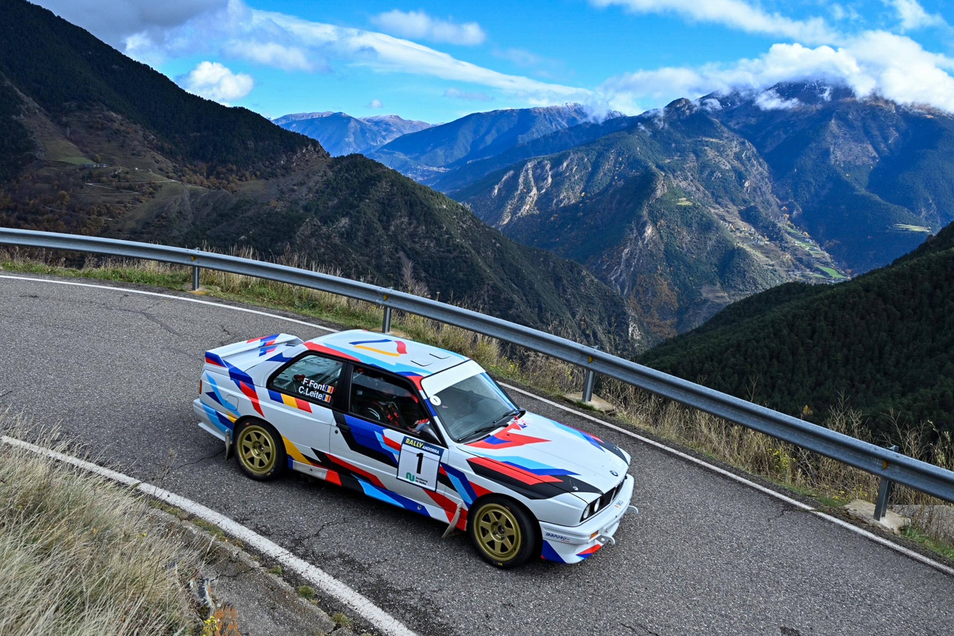Ferran Font i Claudi Ribeiro guanyen el 54è Rally Andorra Històric